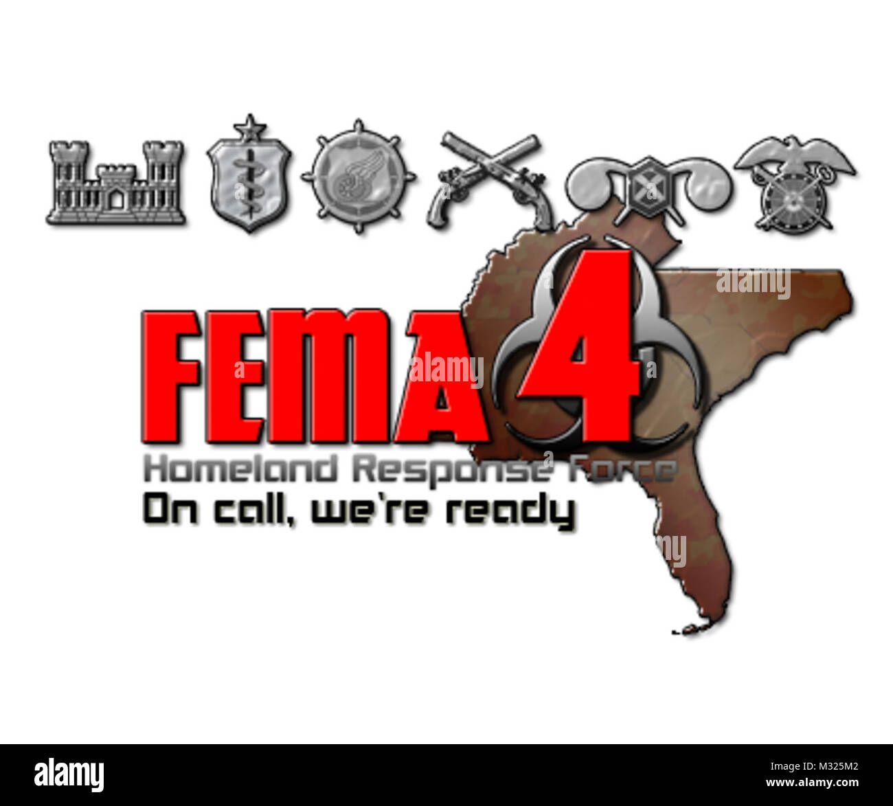 FEMA 4 HRF Logo by Georgia National Guard Stock Photo - Alamy