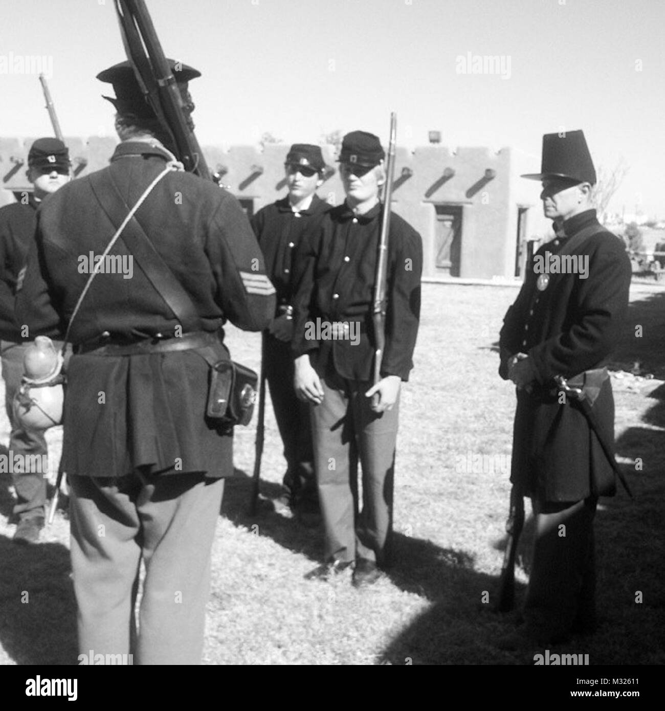 Fort Bliss Garrison Commander, COL Brant Dayley (far right) plays the ...