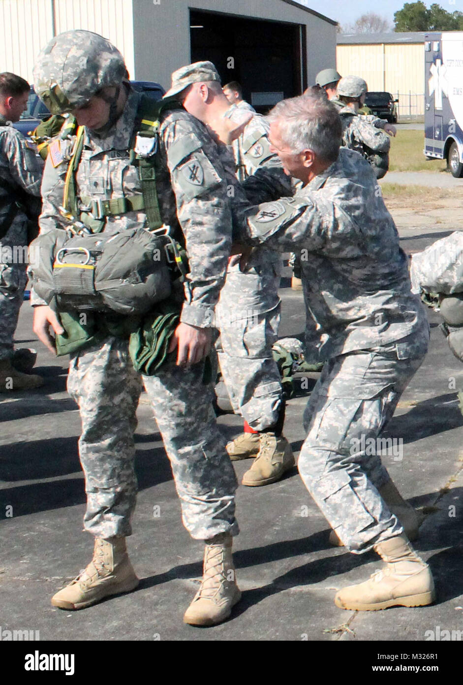 Parachute inspection hi-res stock photography and images - Alamy