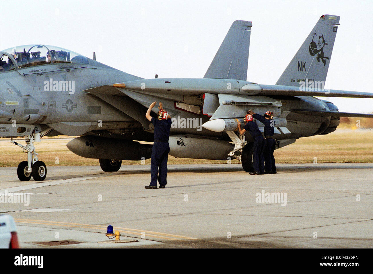 f-14 tomcat at nas oceana late 2001. photos by matthew j thomas file ...