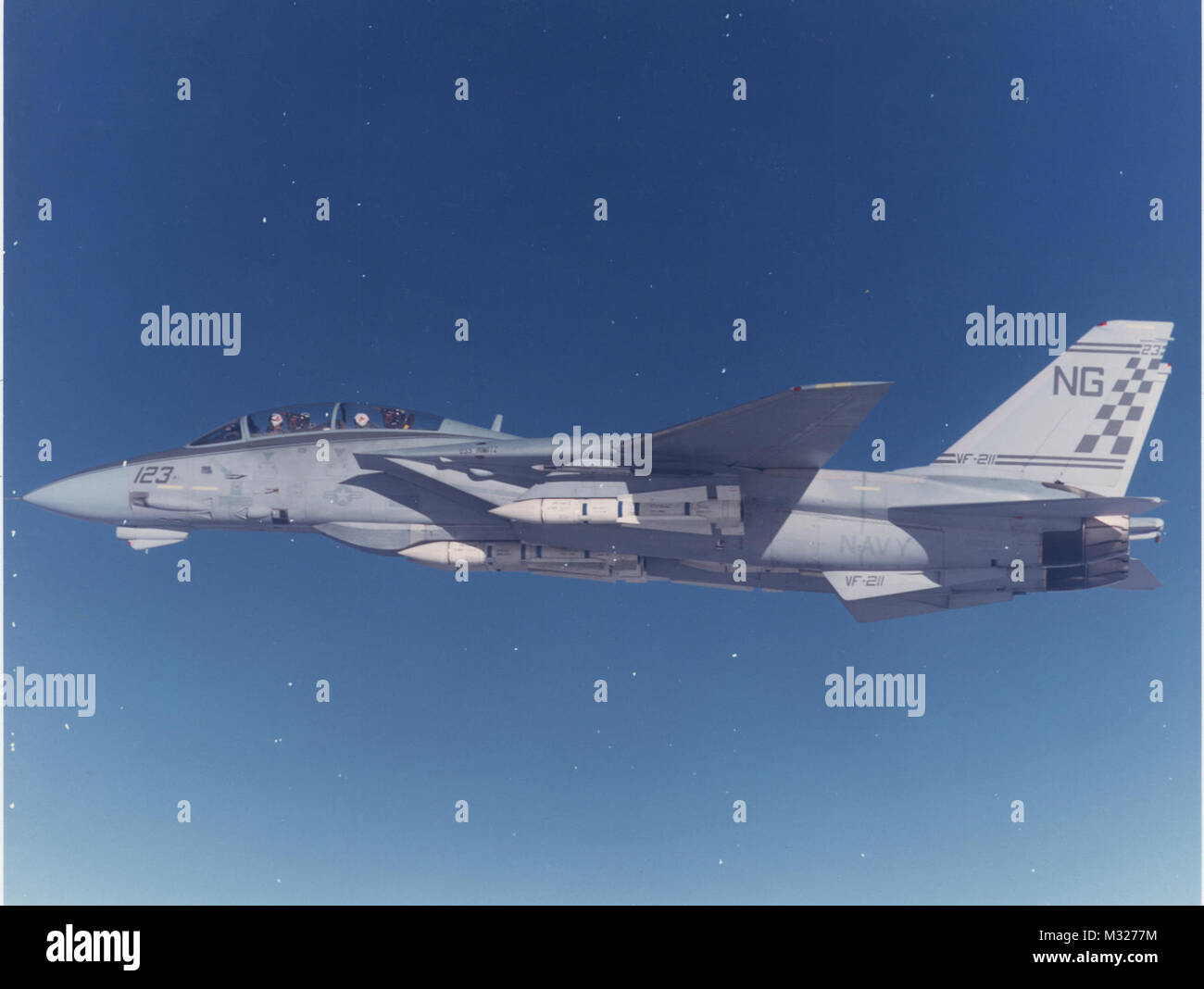 an f-14B armed with AIM-54 Phoenix missiles PHC(AC) Bix Wallace 109 by ...
