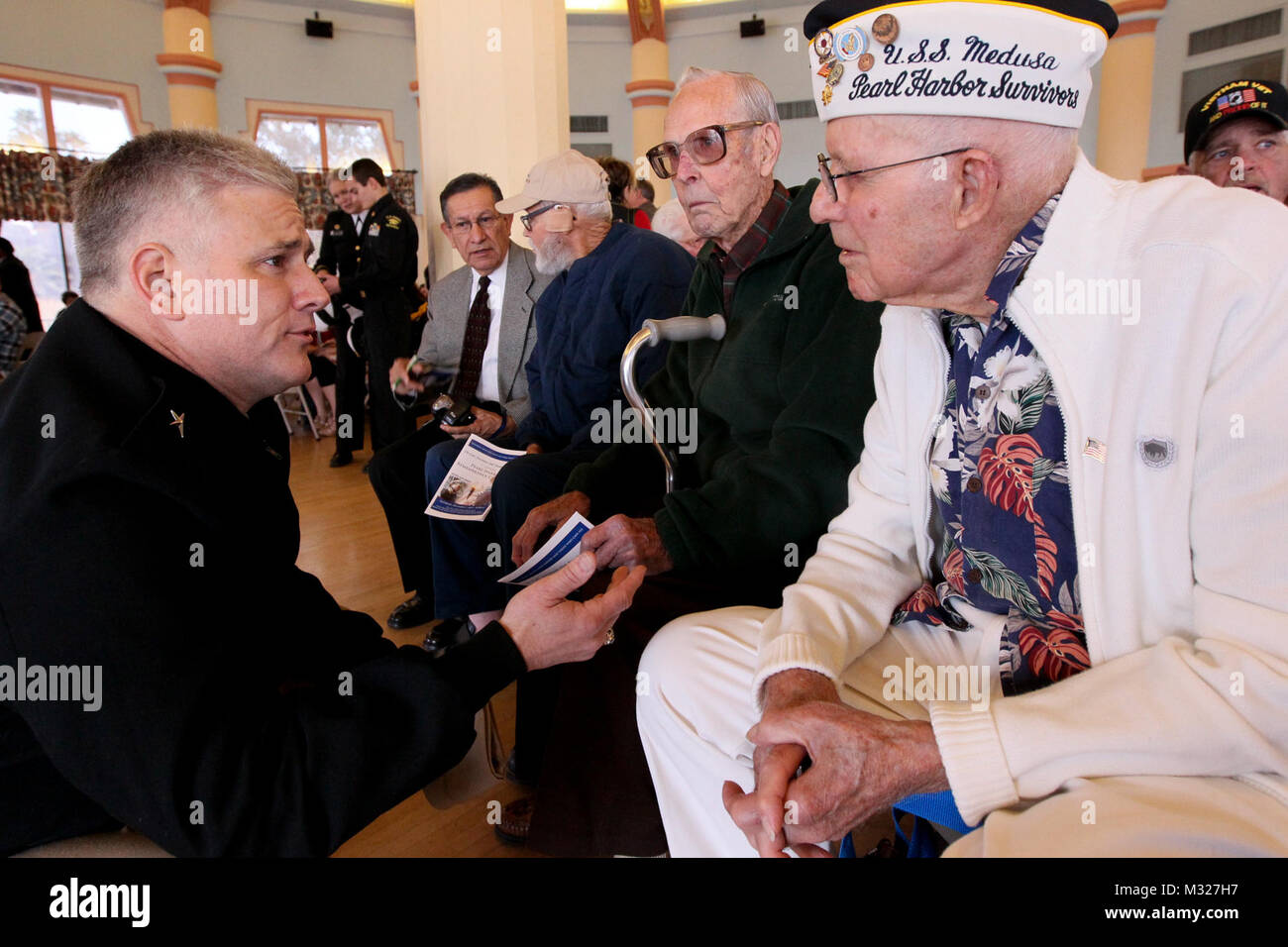 131207-N HW977-143 NORCO, Calif. (Dec. 7, 2013) Rear Adm. Larry Creevy ...