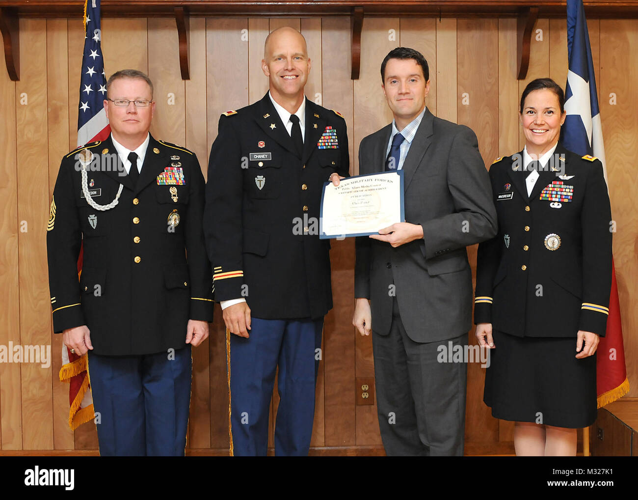 Col. Gregory Chaney, Chief of Staff for the Office of the Adjutant ...