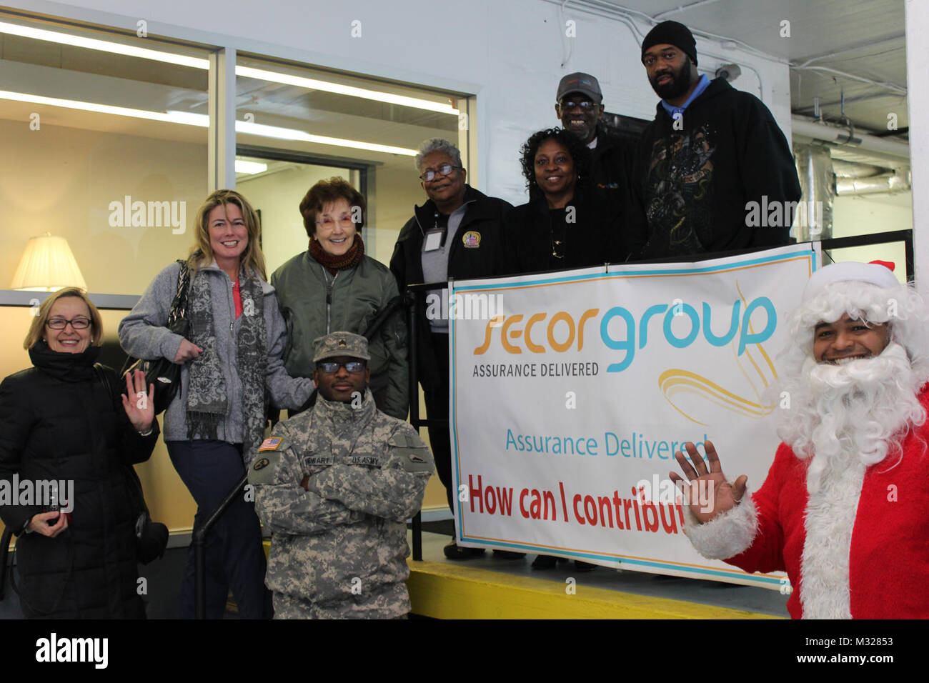 The DC National Guard, with representatives of the DCFCA, Sport ...