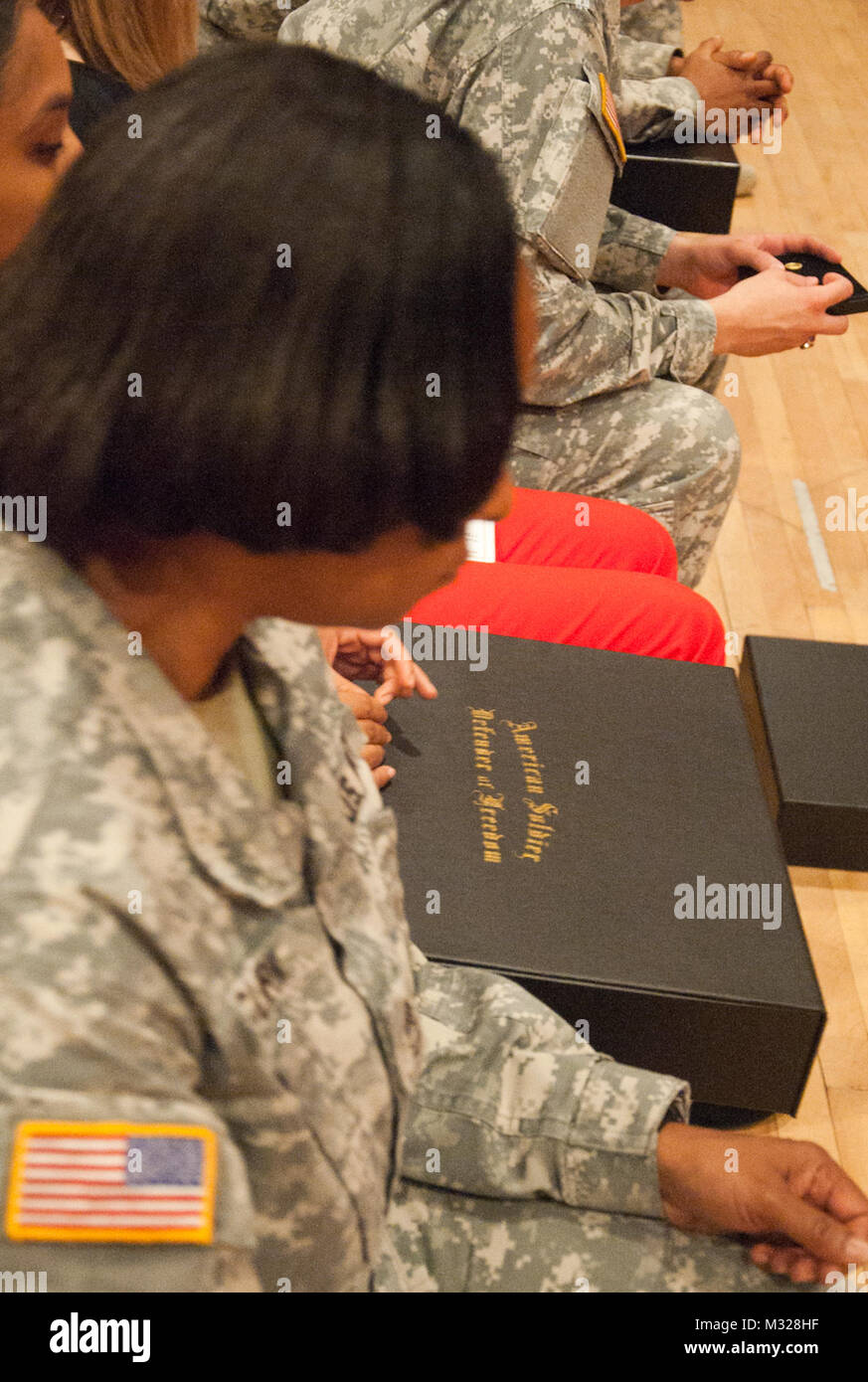 Freedom Salute for HHD, 372nd MP Battalion, December 20. (Photo credit ...