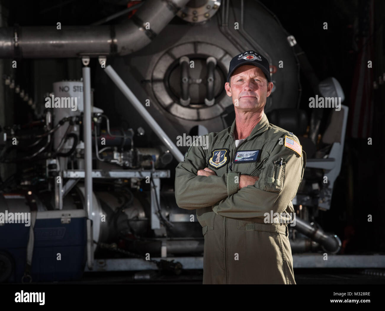Lt. Col. Scott Pemberton, a C-130J pilot with the 146th Airlift Wing ...