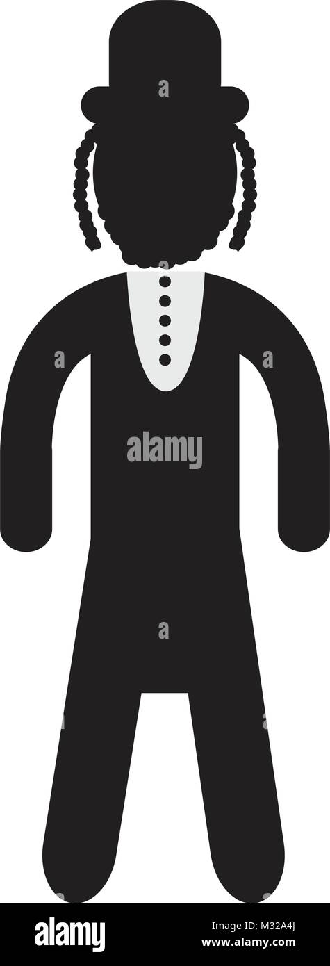 Rabbi jewish people Stock Vector Images - Alamy