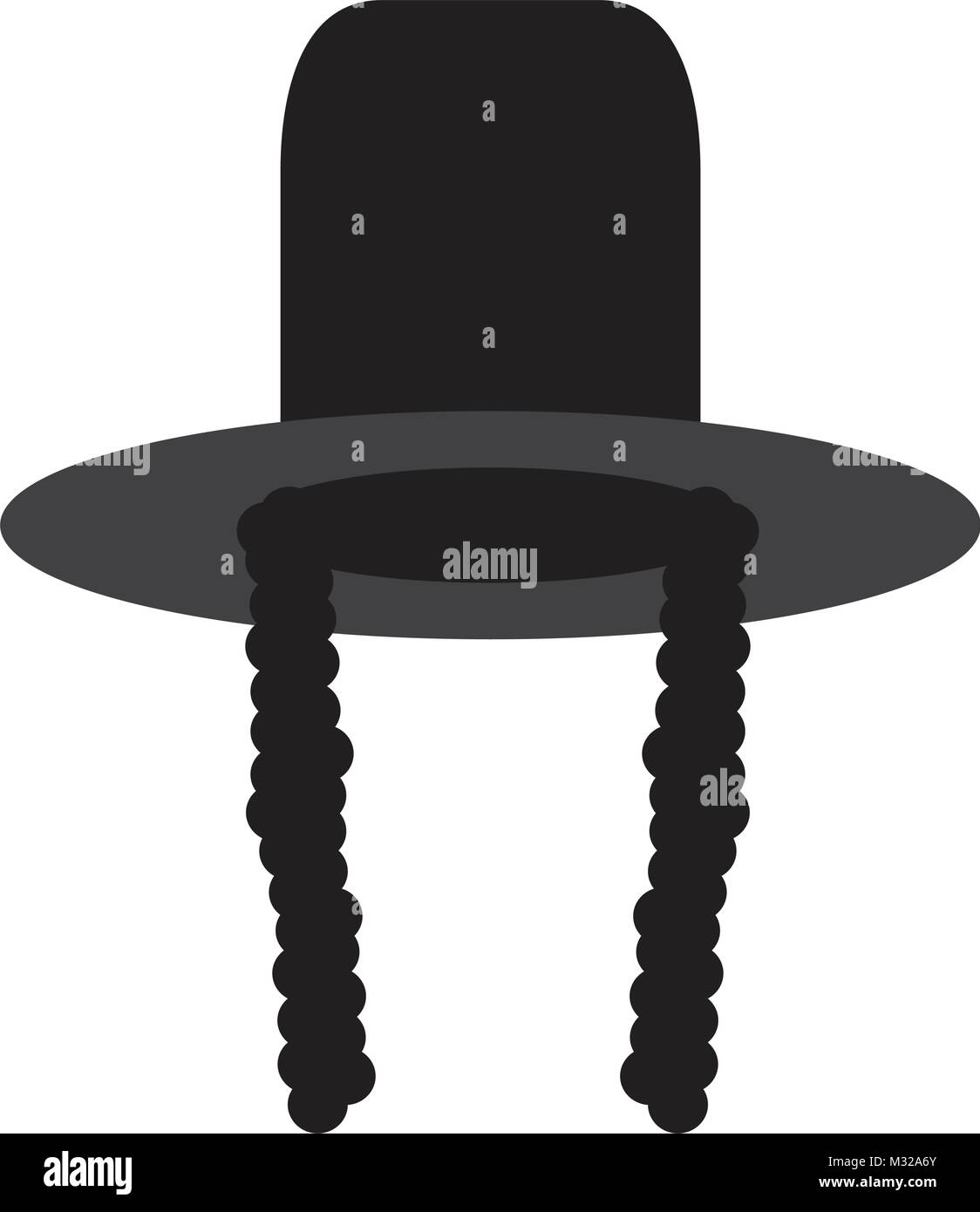 Traditional jewish hat Stock Vector Image & Art - Alamy