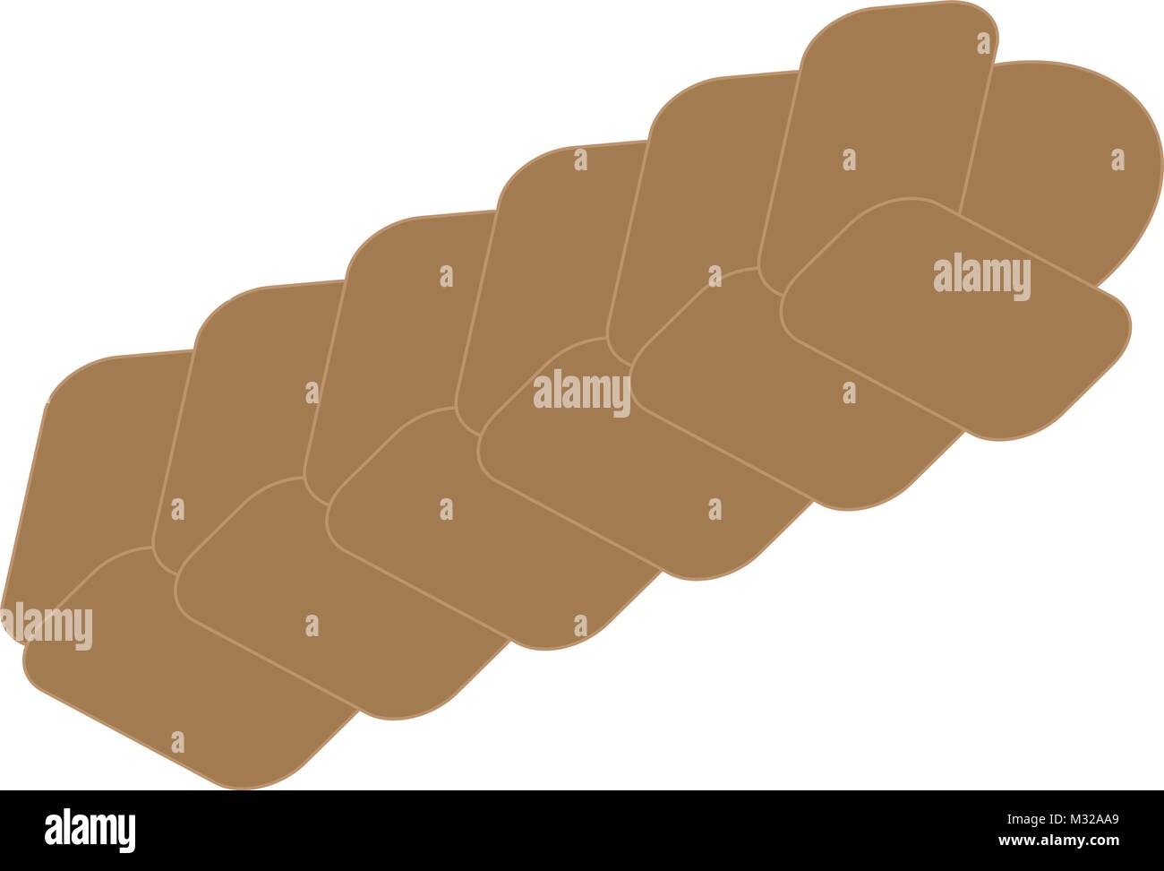 Braided bread image Stock Vector Image & Art - Alamy