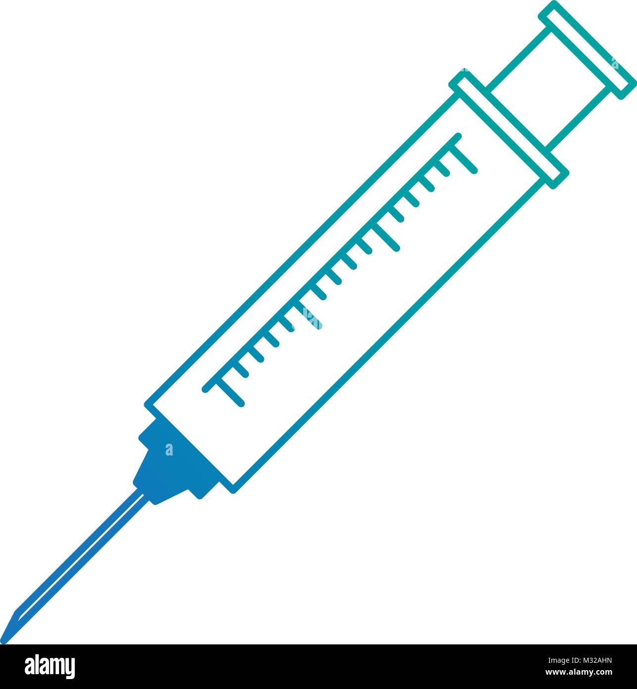 injection medical isolated icon Stock Vector Image & Art - Alamy