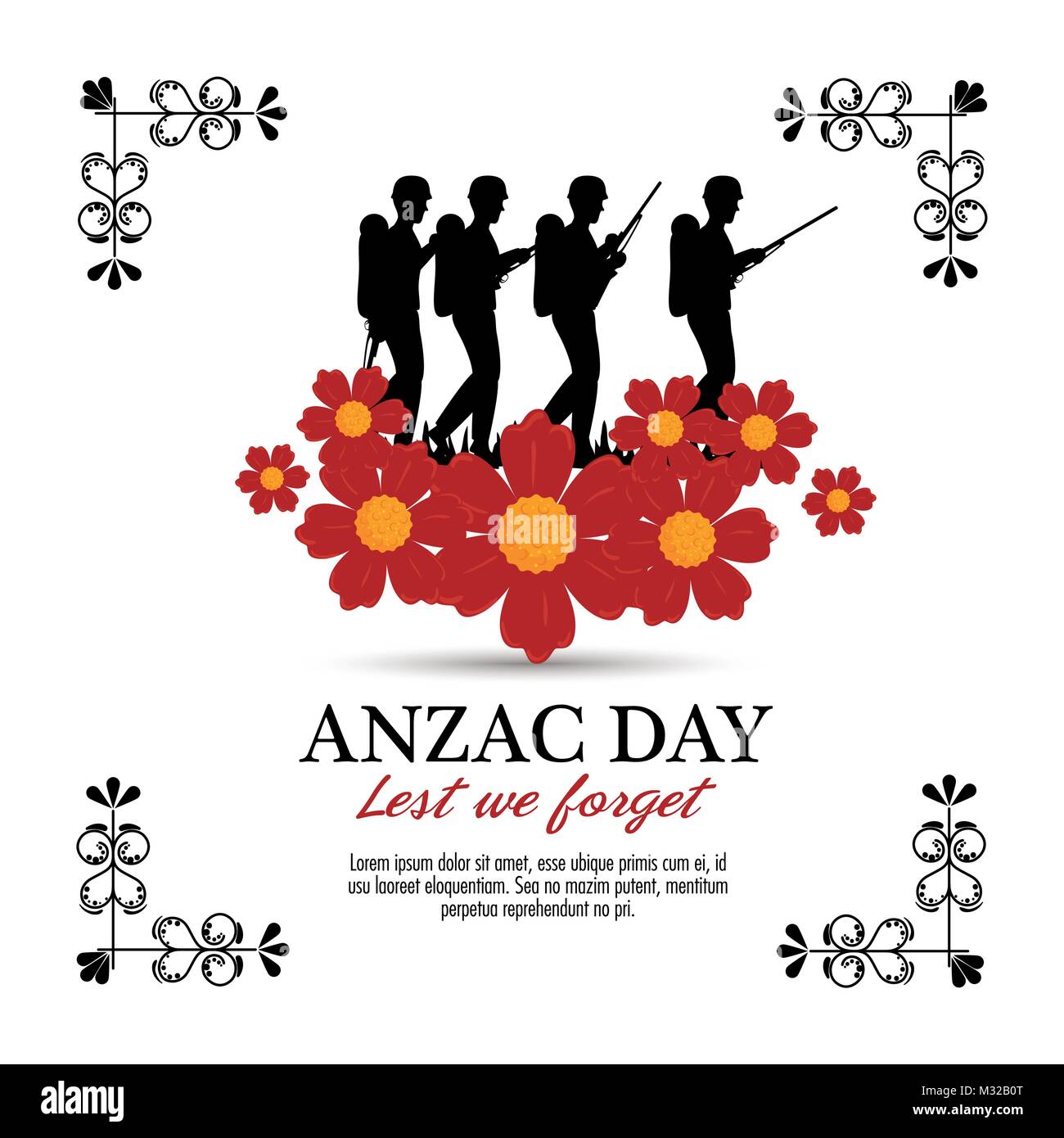 Australian military parade Stock Vector Images - Alamy