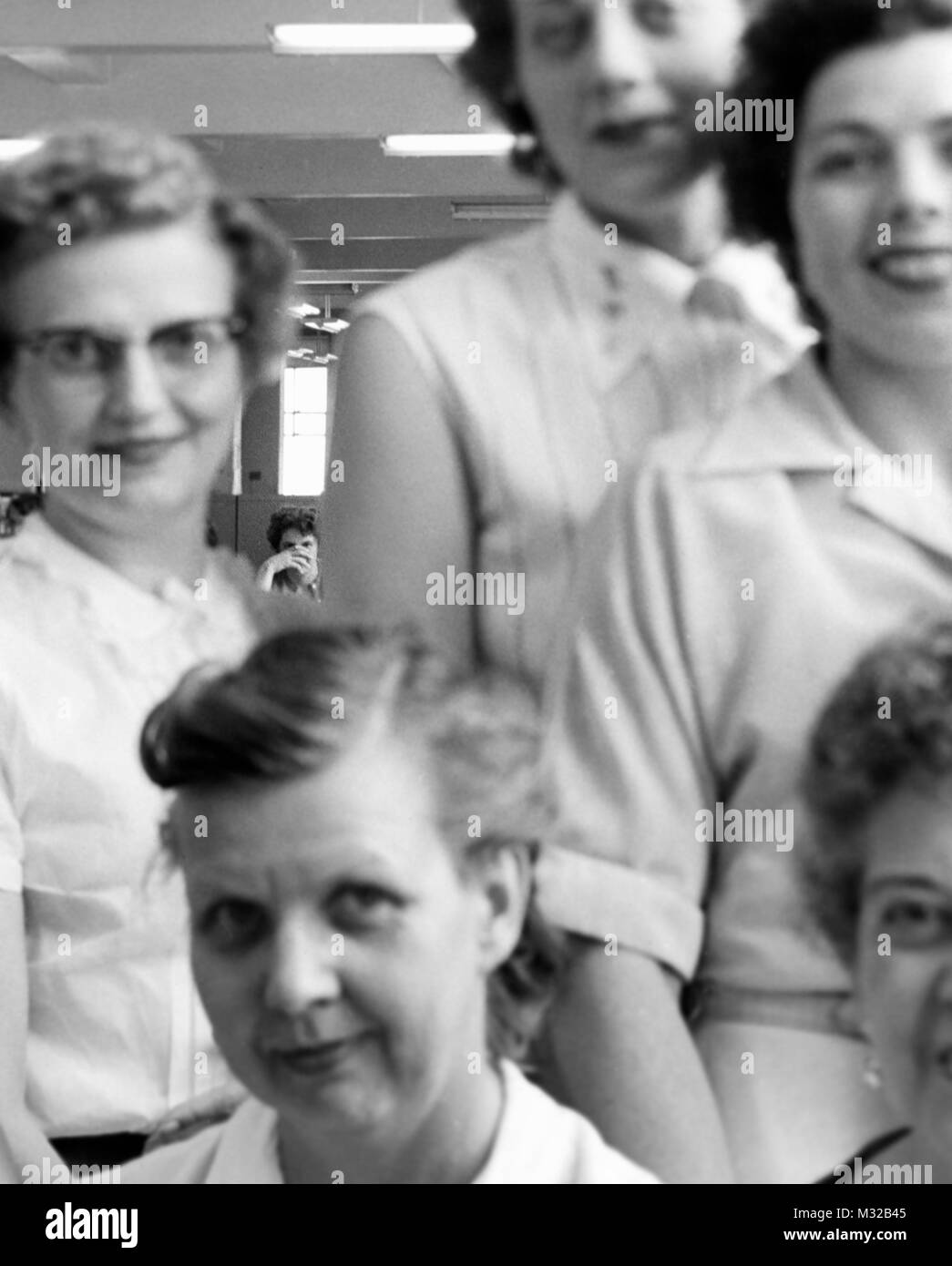 Photo from back Black and White Stock Photos & Images - Alamy