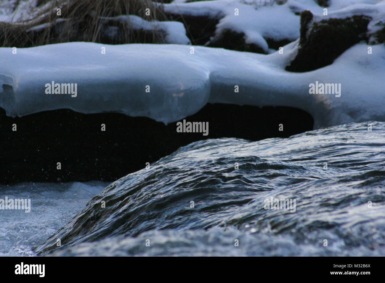 river and ice Stock Photo - Alamy