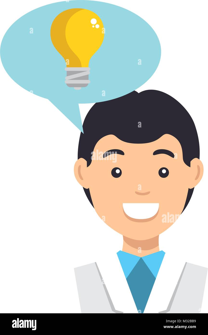 Doctor think Stock Vector Images - Alamy