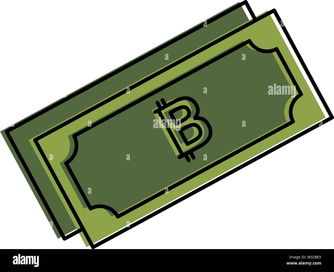 bill virtual money icon Stock Vector Image & Art - Alamy