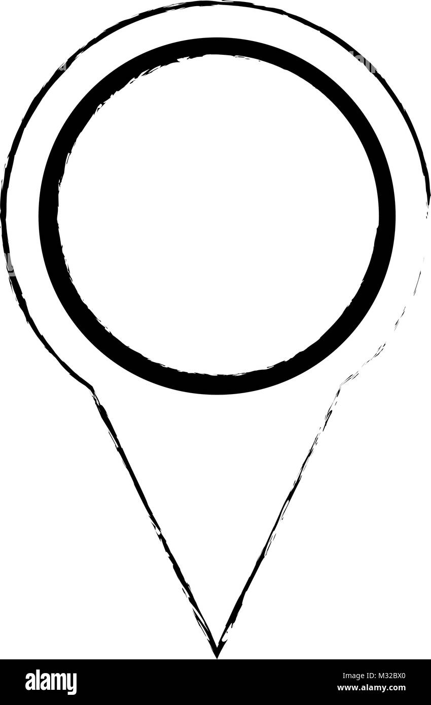 pin pointer location icon Stock Vector Image & Art - Alamy