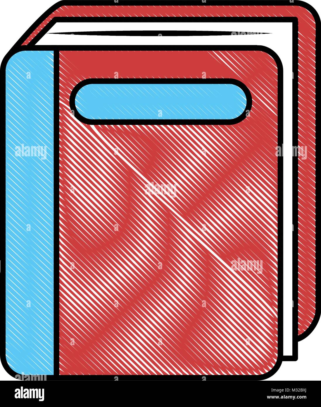 Soft text book isolated Stock Vector Images - Alamy