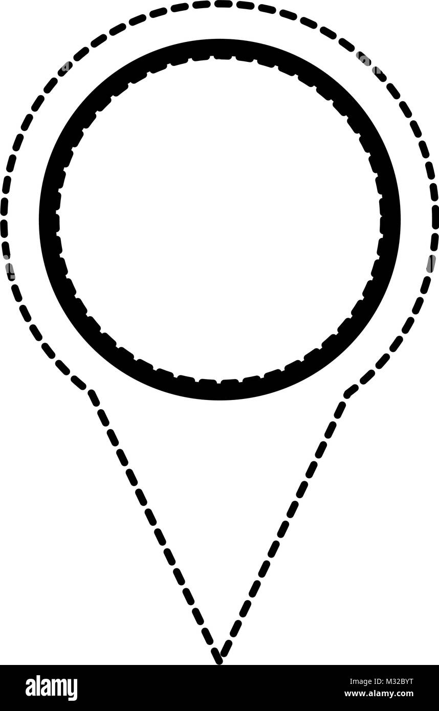 pin pointer location icon Stock Vector Image & Art - Alamy