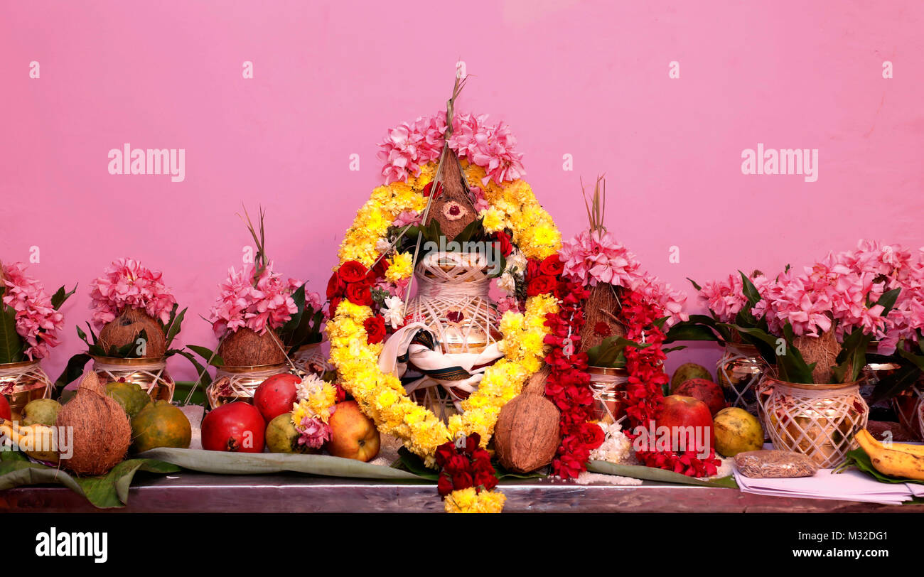 Tamil Traditional Wedding Rituals Stock Photo - Alamy