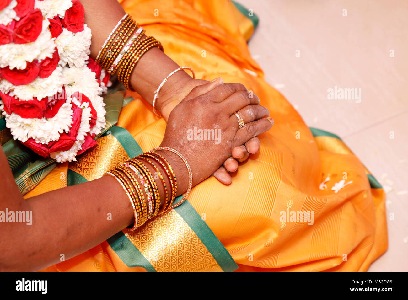Indian wedding rituals Stock Photo - Alamy