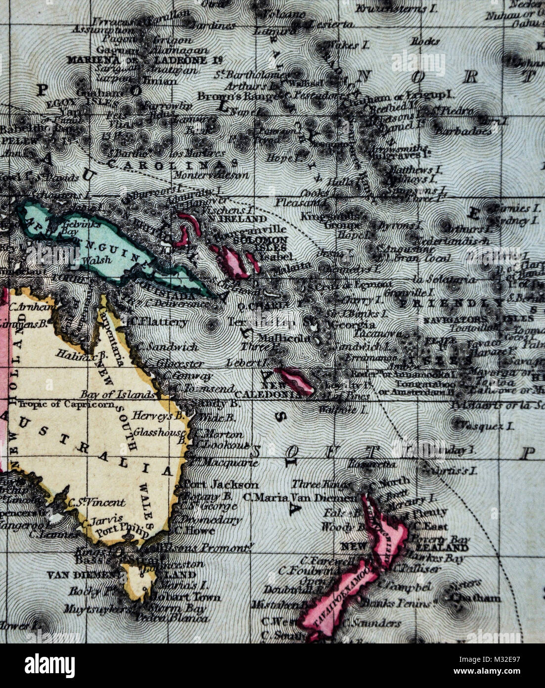 Polynesian islands map High Resolution Stock Photography and Images - Alamy