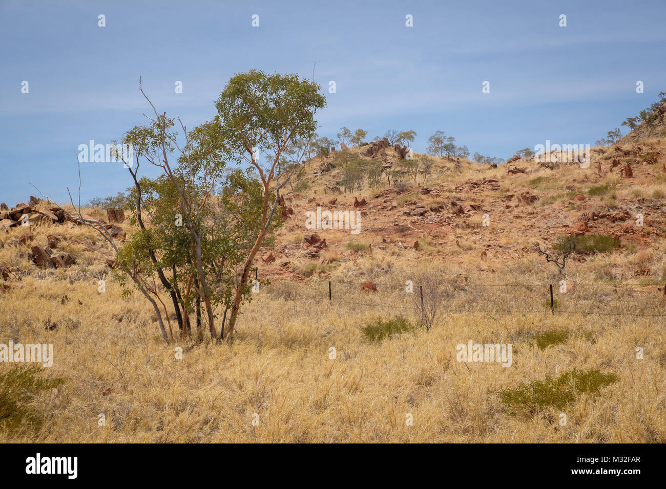 Australian Outback Landscape, Mt Isa Queensland, Australia Stock Photo ...