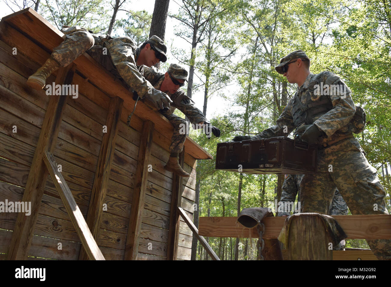 Fort Stewart Ga July 20 2015 Georgia Army National Guardsmen Of