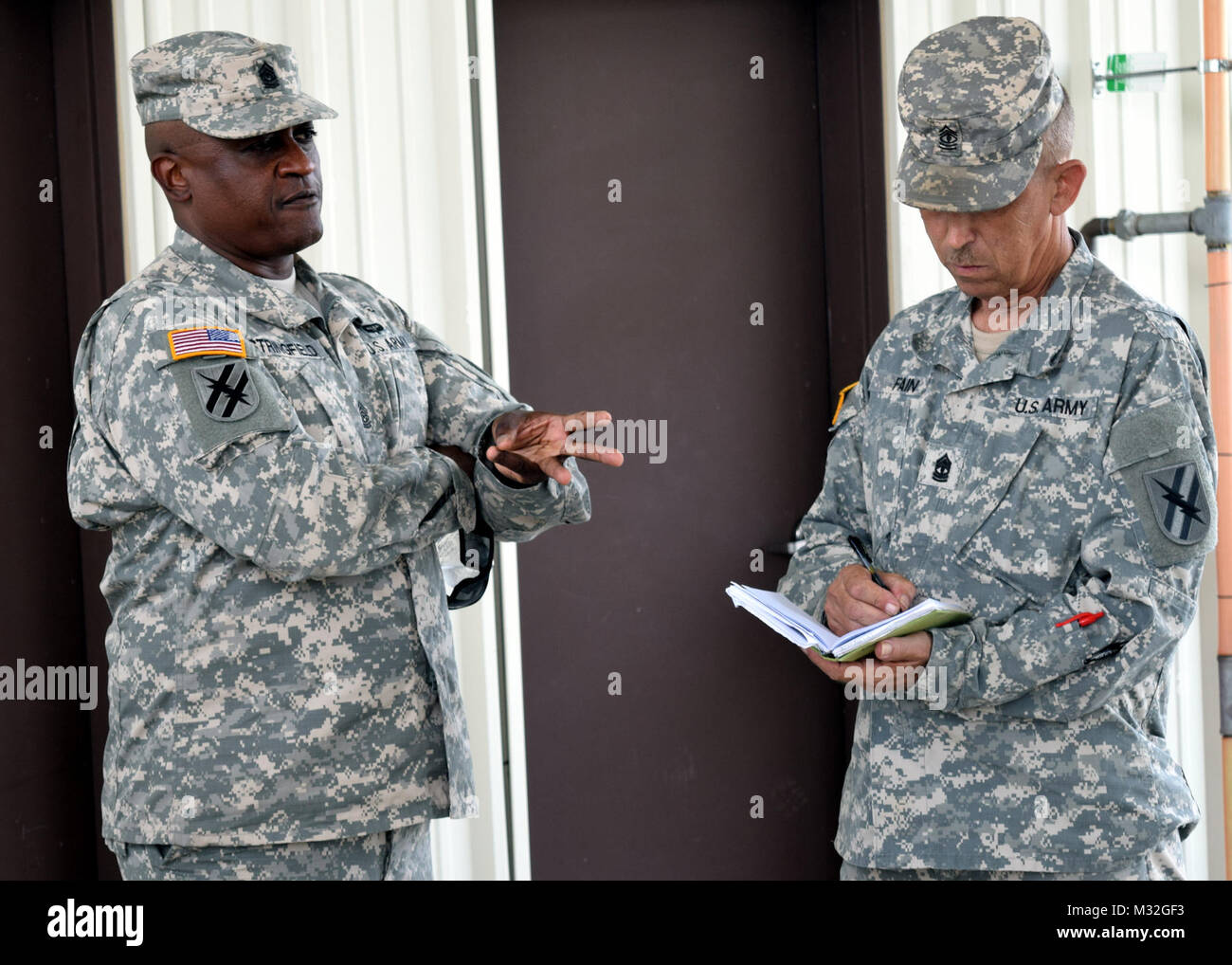 FORT STEWART,Ga. July 25, 2015 - Command Sgt. Major Phillip Stringfield ...