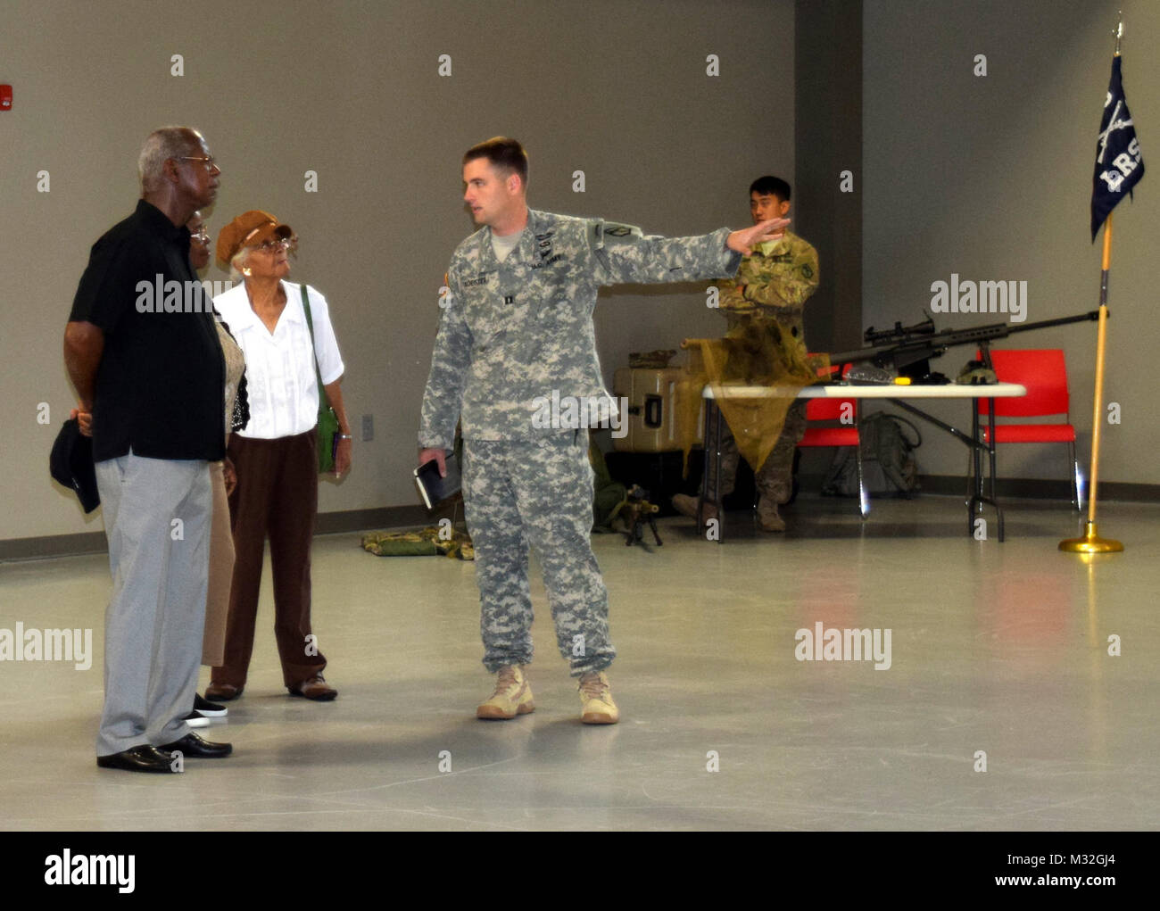 Touring the ARC by Georgia National Guard Stock Photo - Alamy