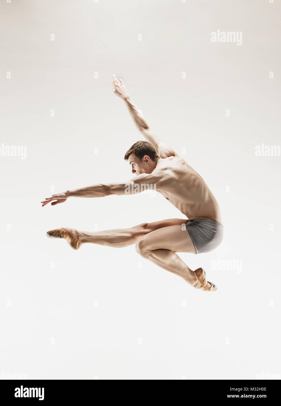Male Ballet Dancer Leaping