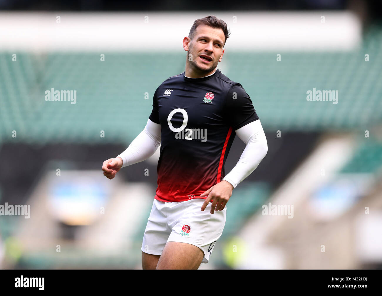 England's Danny Care during the captain's run at Twickenham, London Stock Photo - Alamy