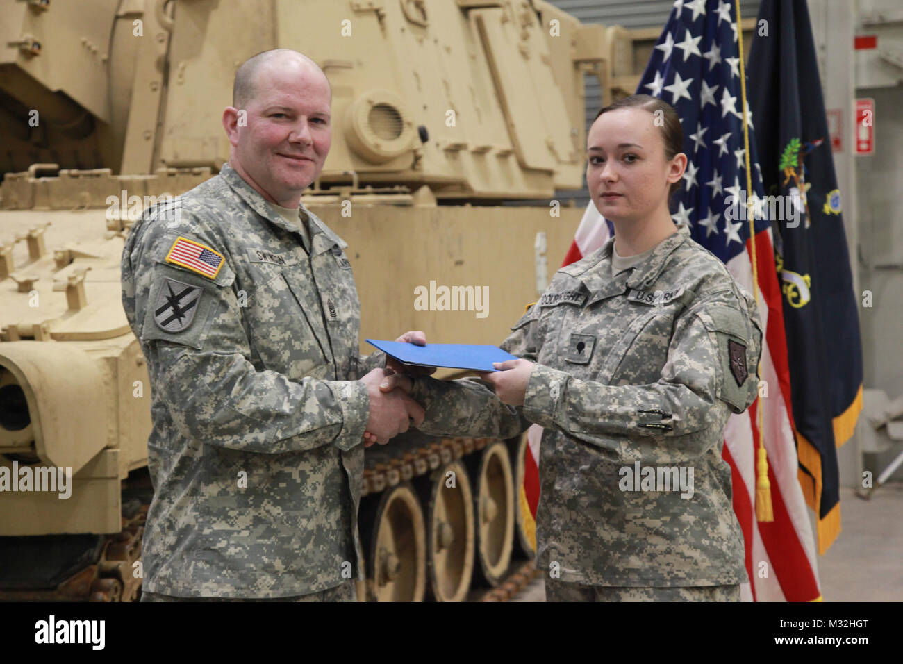 First Female Georgia Guard 91 Papa Graduate by Georgia National Guard ...