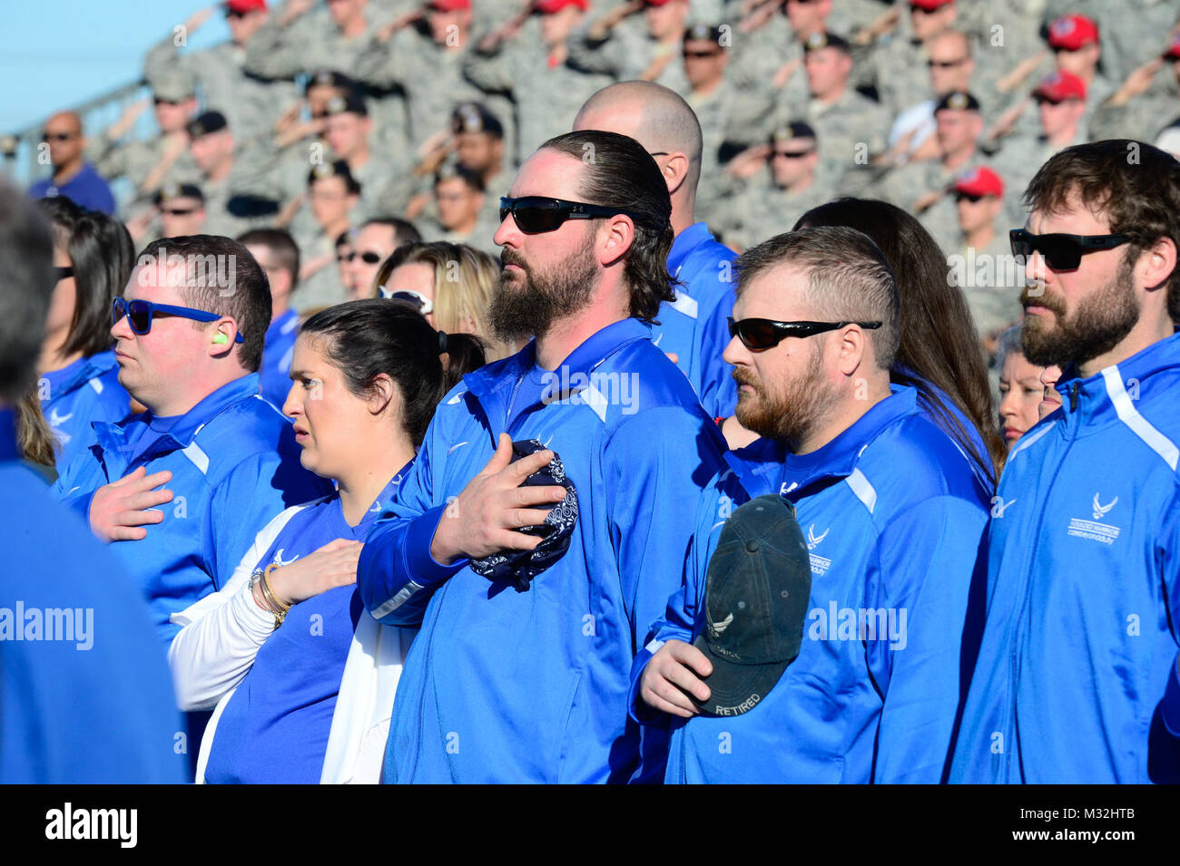 Wounded warriors with the west team hi-res stock photography and images ...