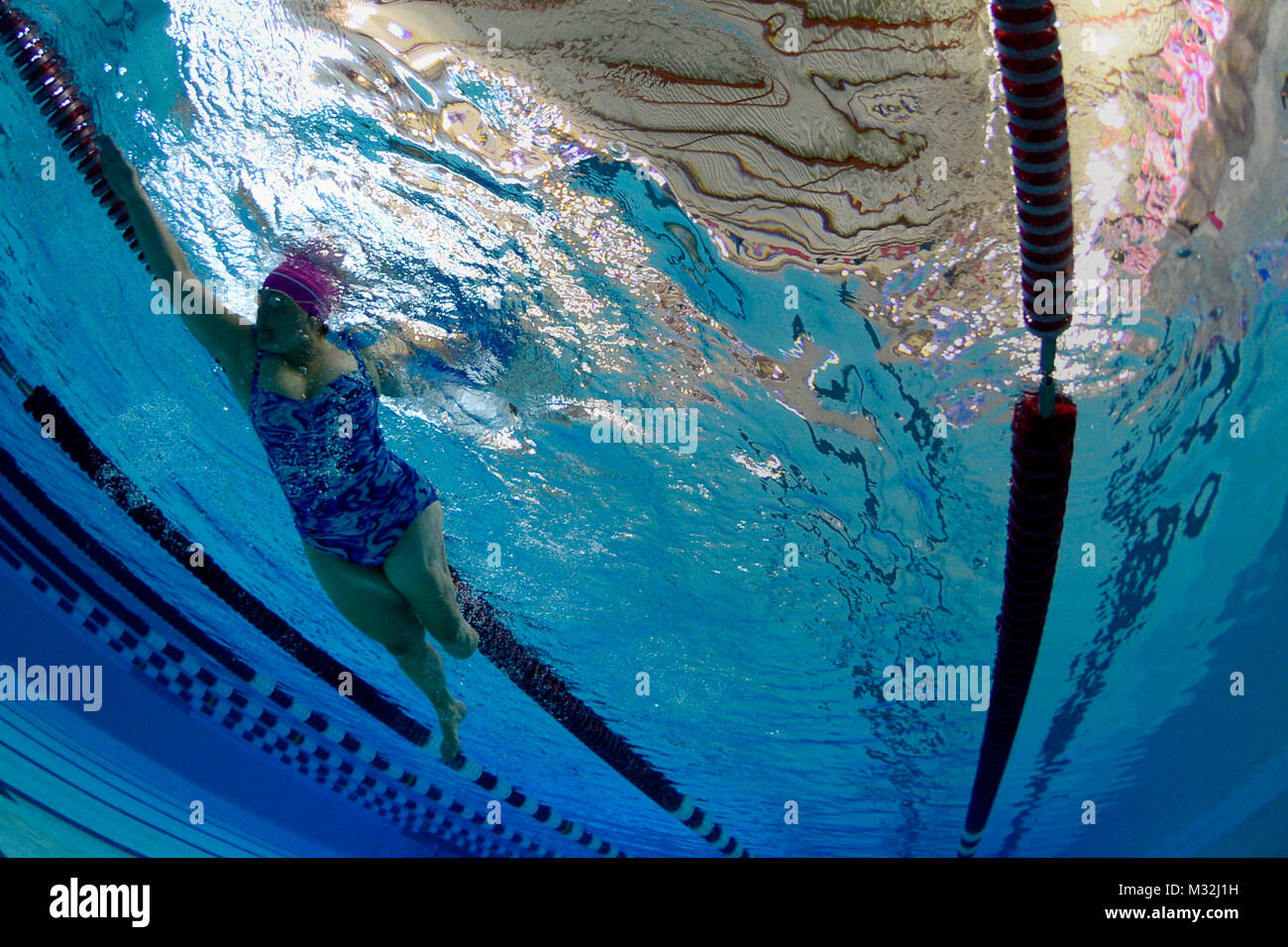 Lee Kuxhous, Air Force Trials swimming competitor, races fellow ...