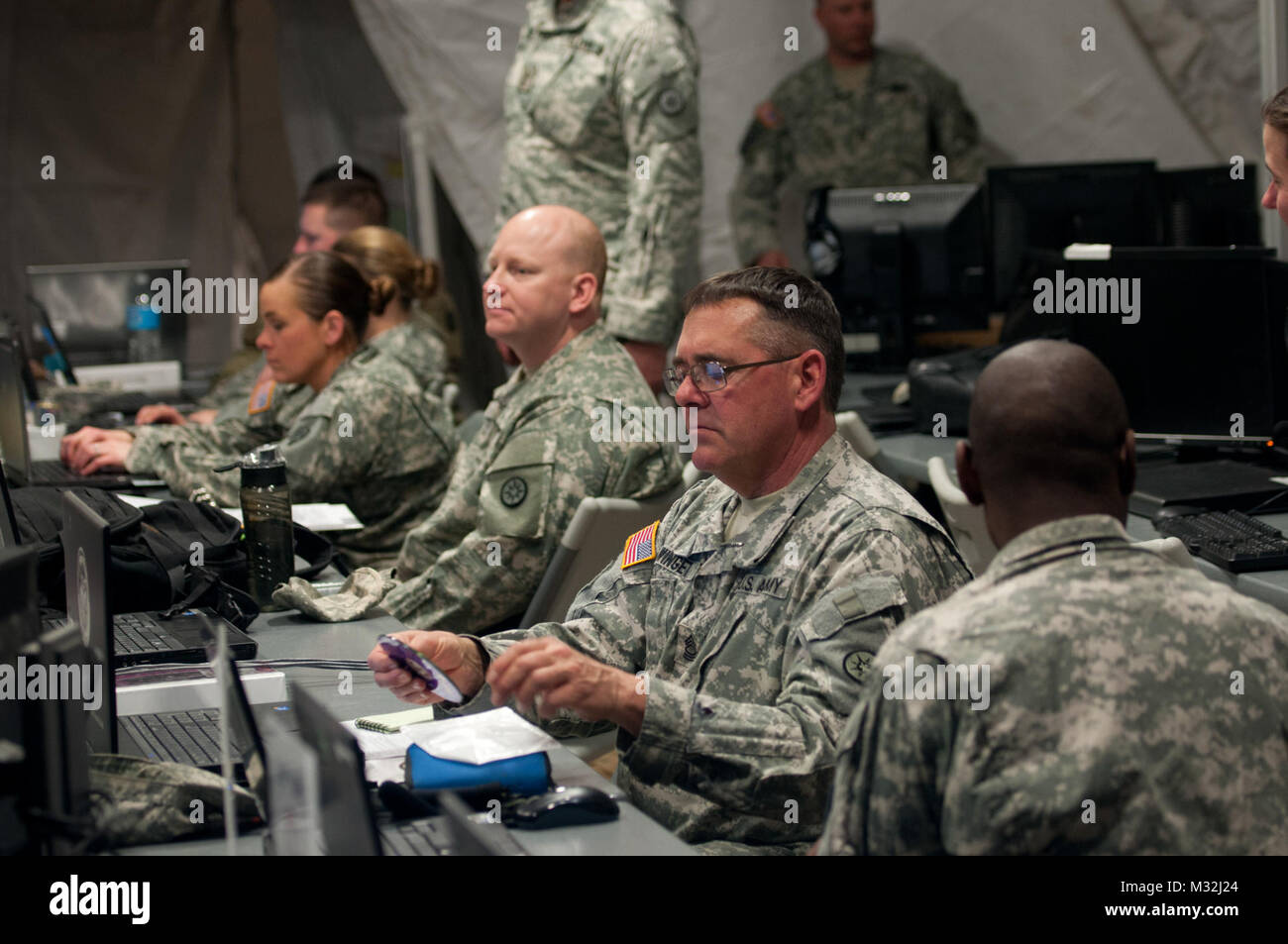 (Photo by U.S. Army Sgt. Christopher Bigelow / 316th ESC) 160225-A ...