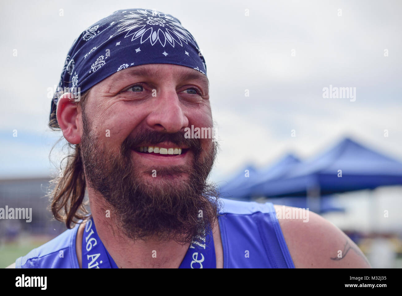 Cory Anderson looks upon the competition during the 2016 Air Force ...