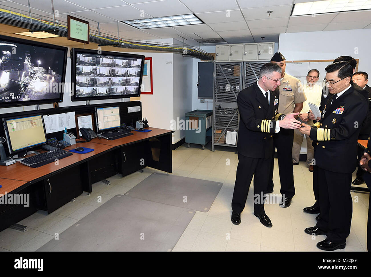 Commanding officer of recruit training command rtc hi-res stock ...