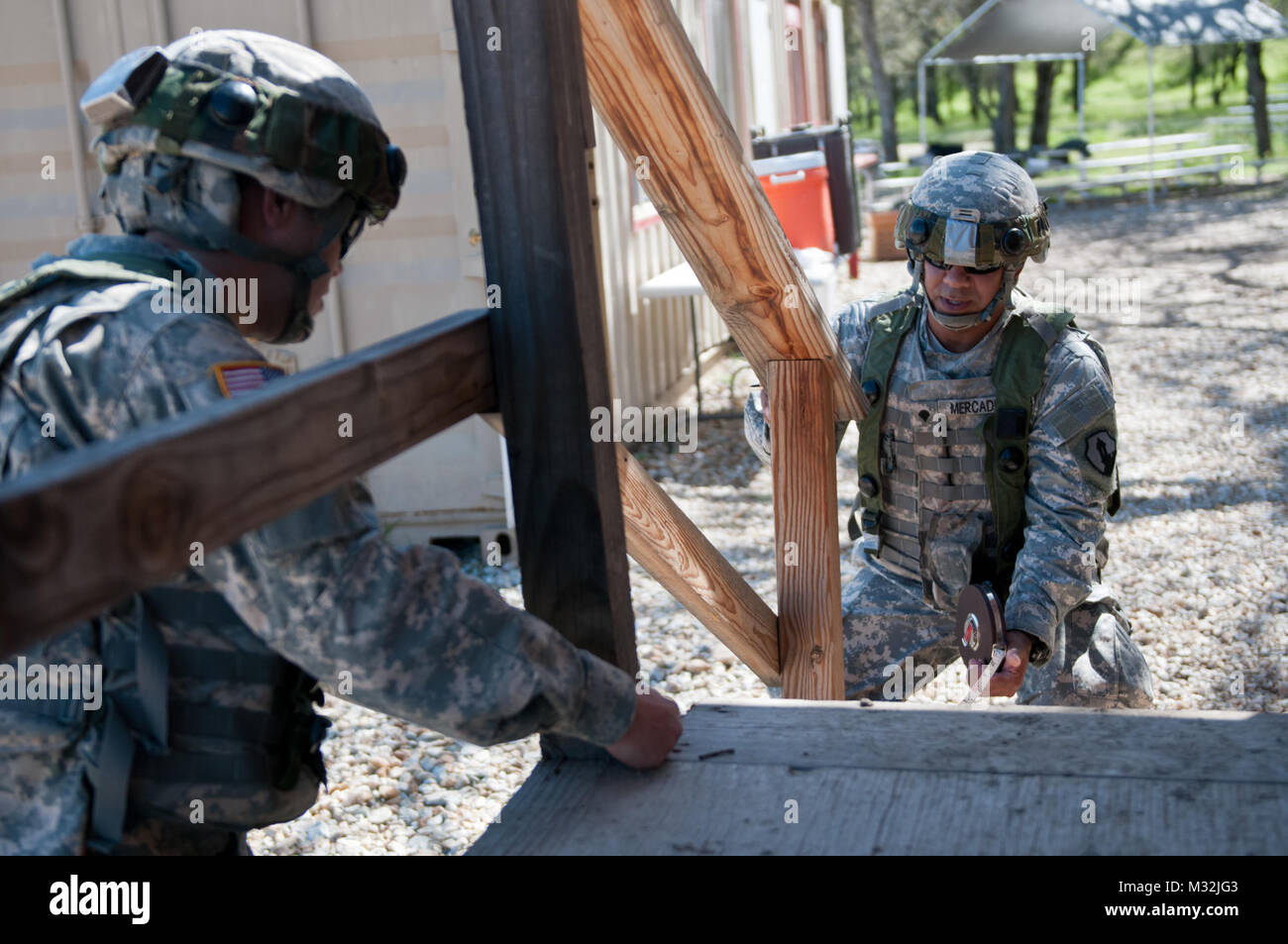 Spc. Saul Mercado, a horizontal construction engineer with the 475th ...