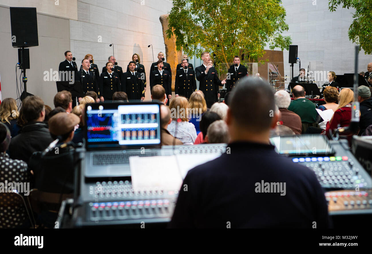 WASHINGTON, DC (Mar. 19, 2016) The Sea Chanters, the official chorus of ...