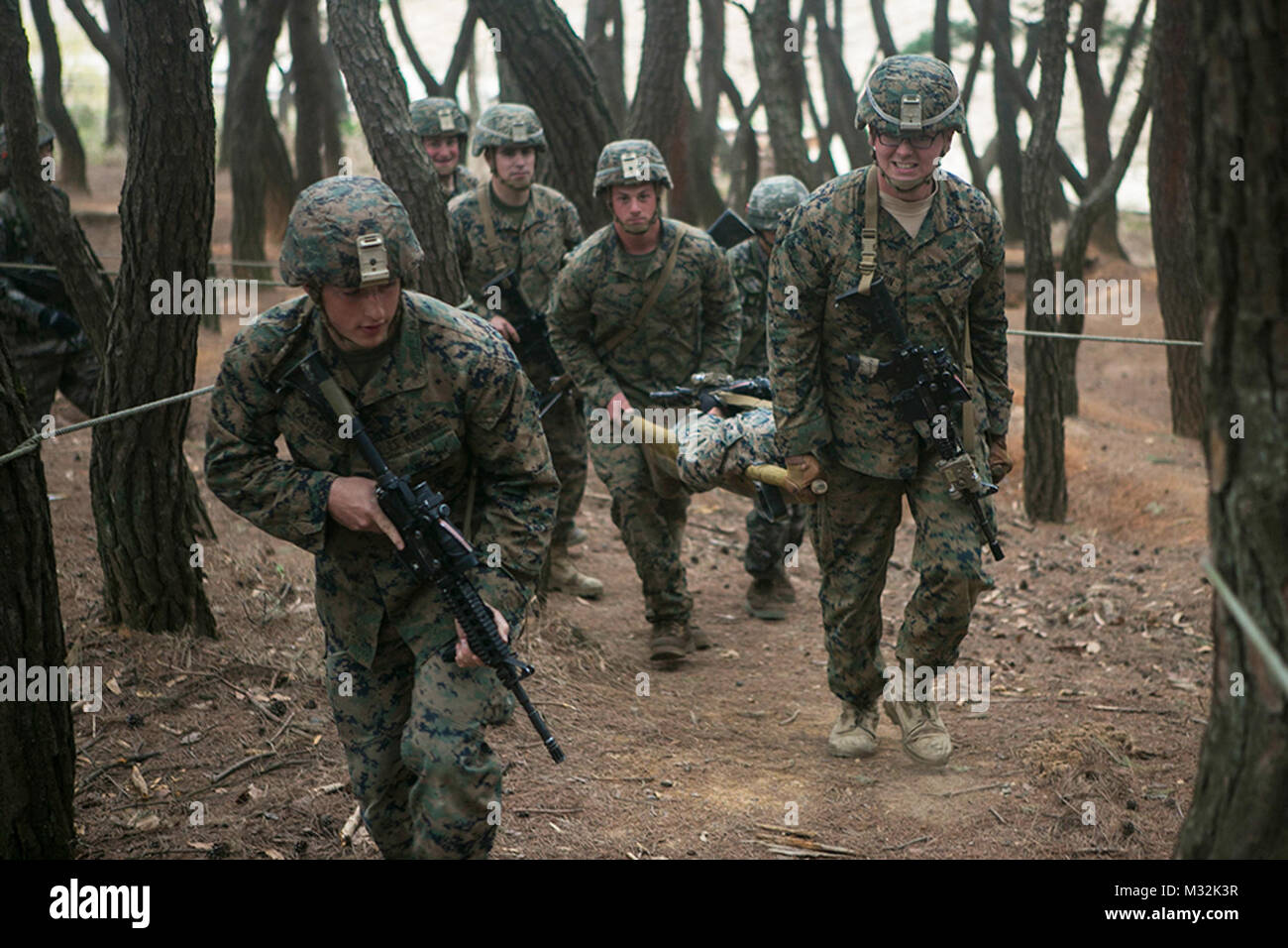 U.S. Marines with 1st Battalion, 3rd Marine Regiment, also known as ...
