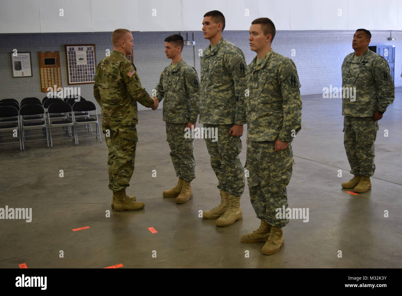 CEDARTOWN, Ga. April 3, 2016 - Brigadier General Tom Carden, commander ...