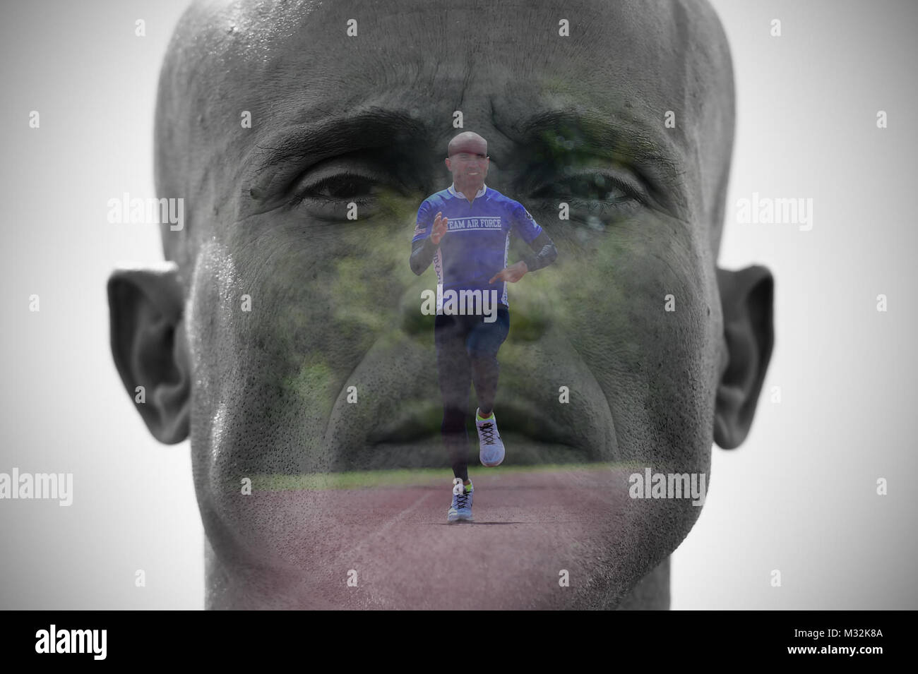 face 1 by Air Force Wounded Warrior Stock Photo - Alamy