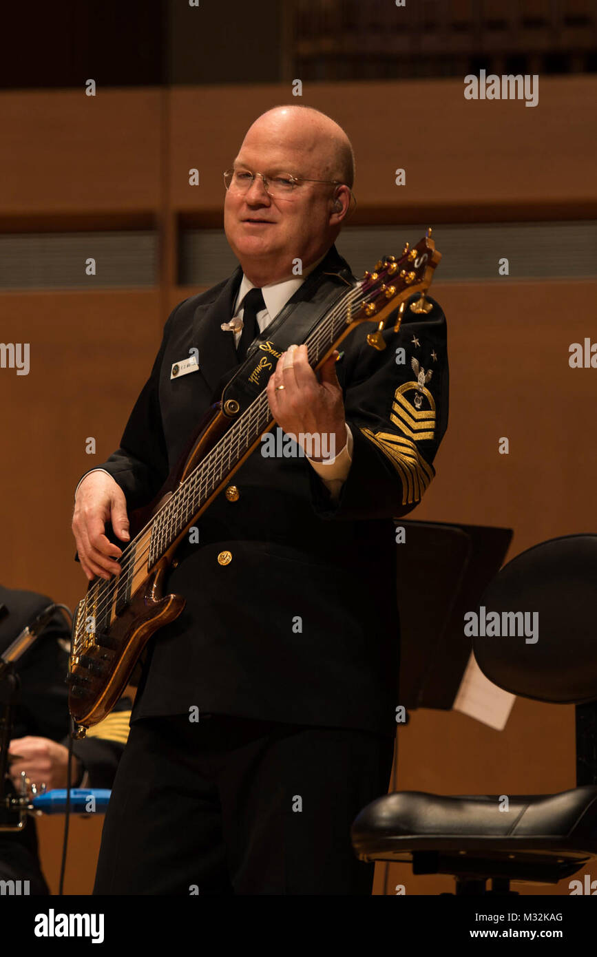 FREDONIA, NY (April 6, 2016) Master Chief Musician Randy Mattson ...