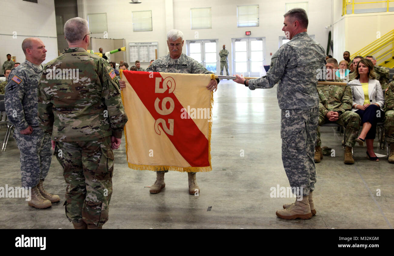 265th RSG Deactivates by Georgia National Guard Stock Photo - Alamy