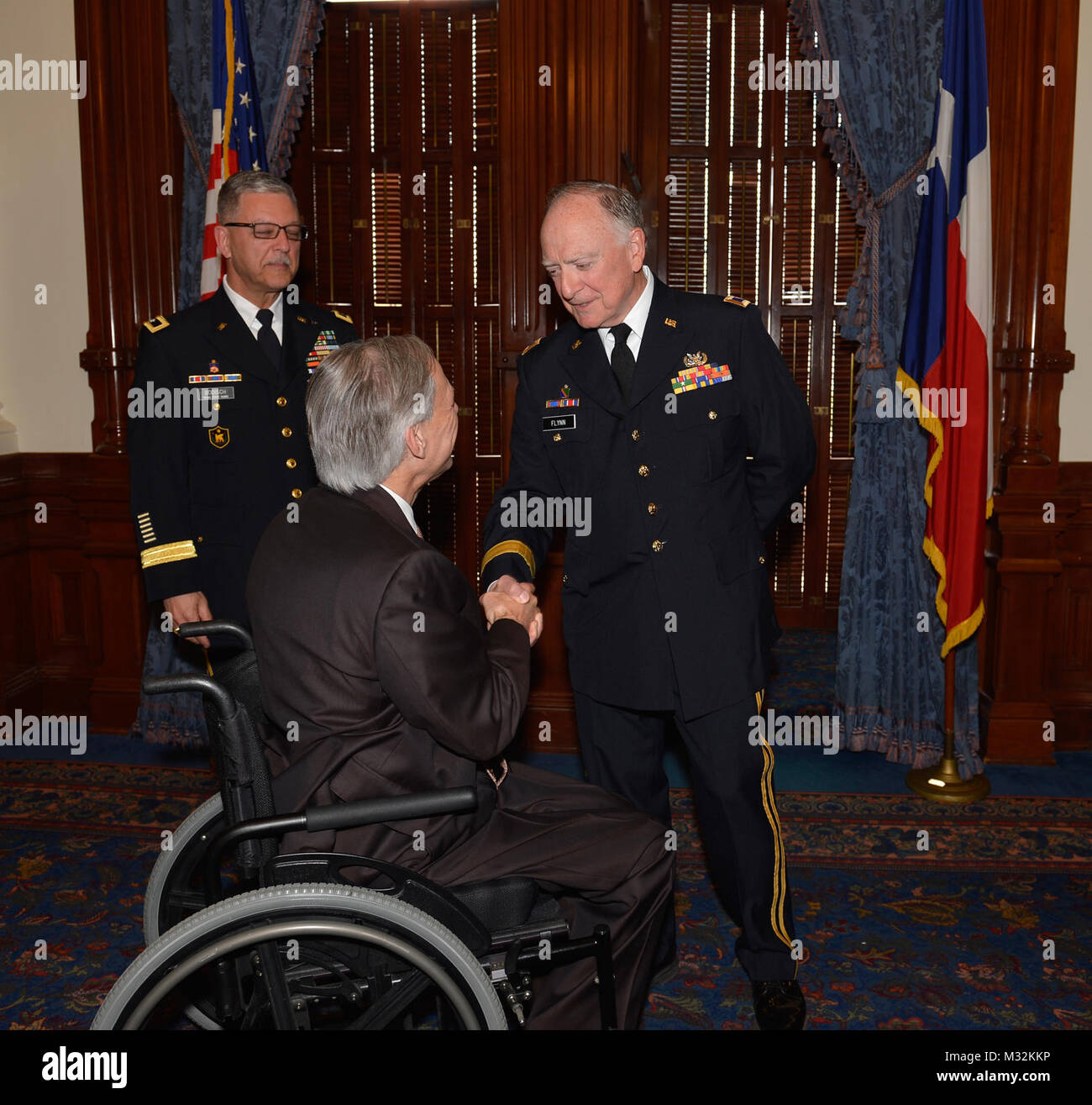 Texas State Guard Dan Flynn was promoted to Brevet Brigadier General in ...