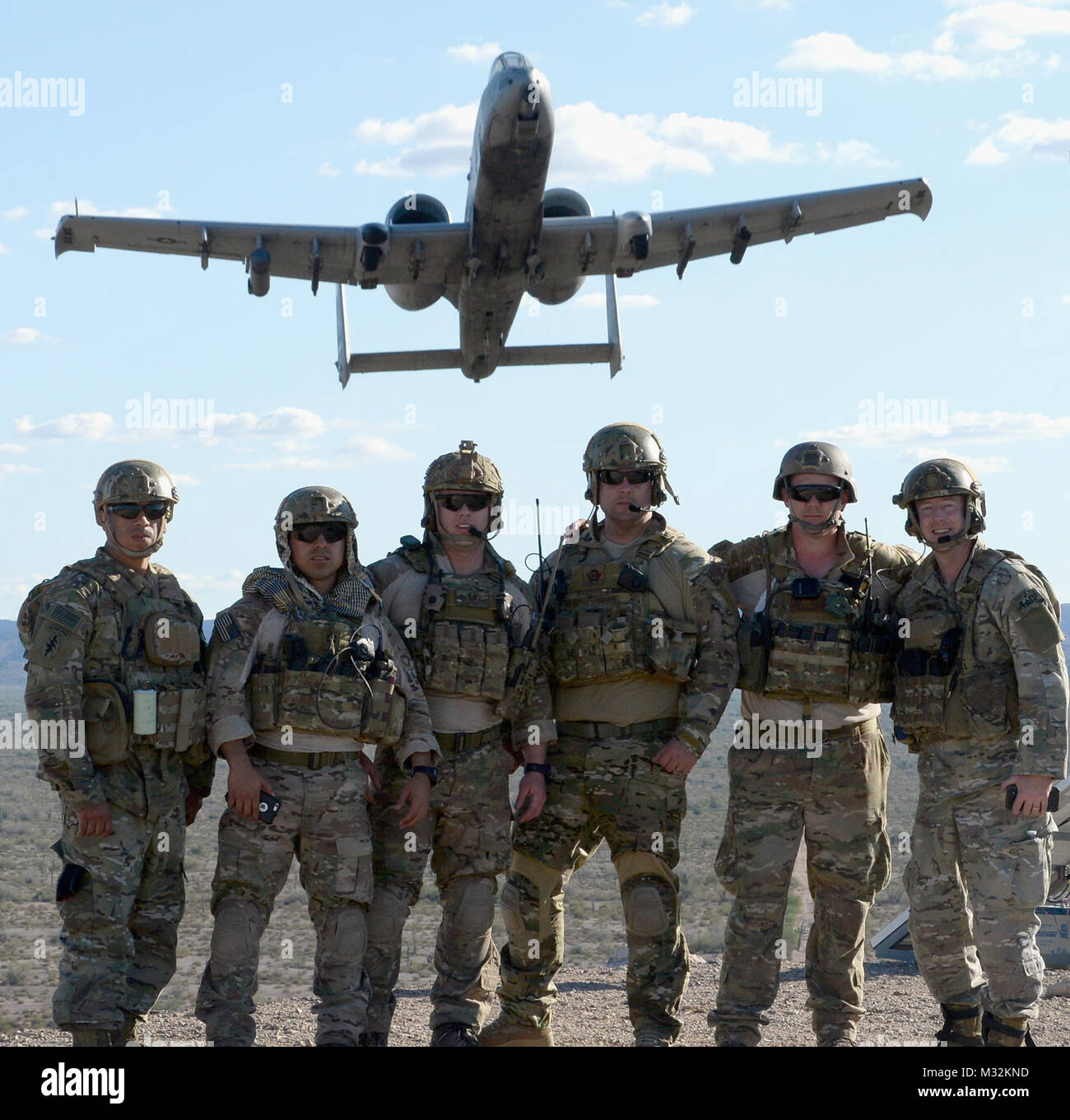 Tactical air control party members with the 147th Air Support ...