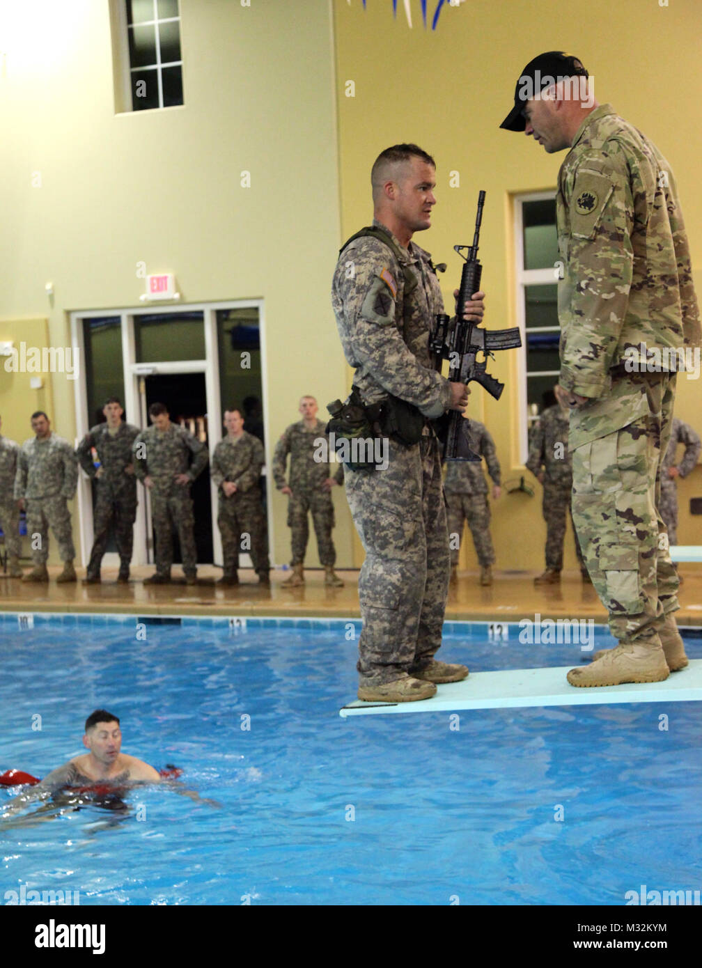 Combat Water Survival Training by Georgia National Guard Stock Photo ...
