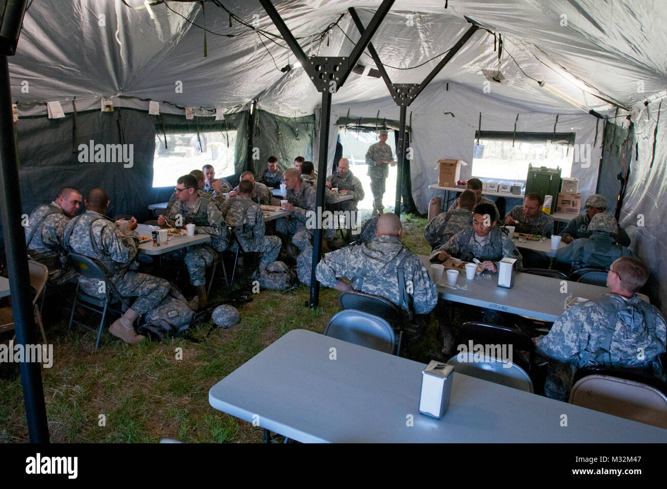 Soldiers with the 733rd Transportation Company, based out of Reading ...