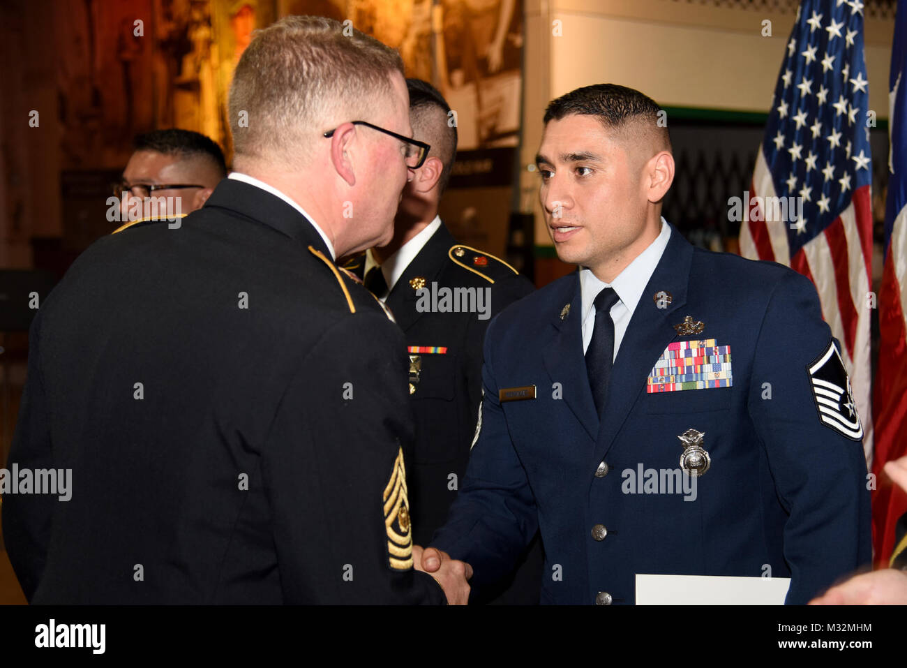 Air Force Master Sgt. Marcos Rodriguez, a competitor of the 2016 Texas ...