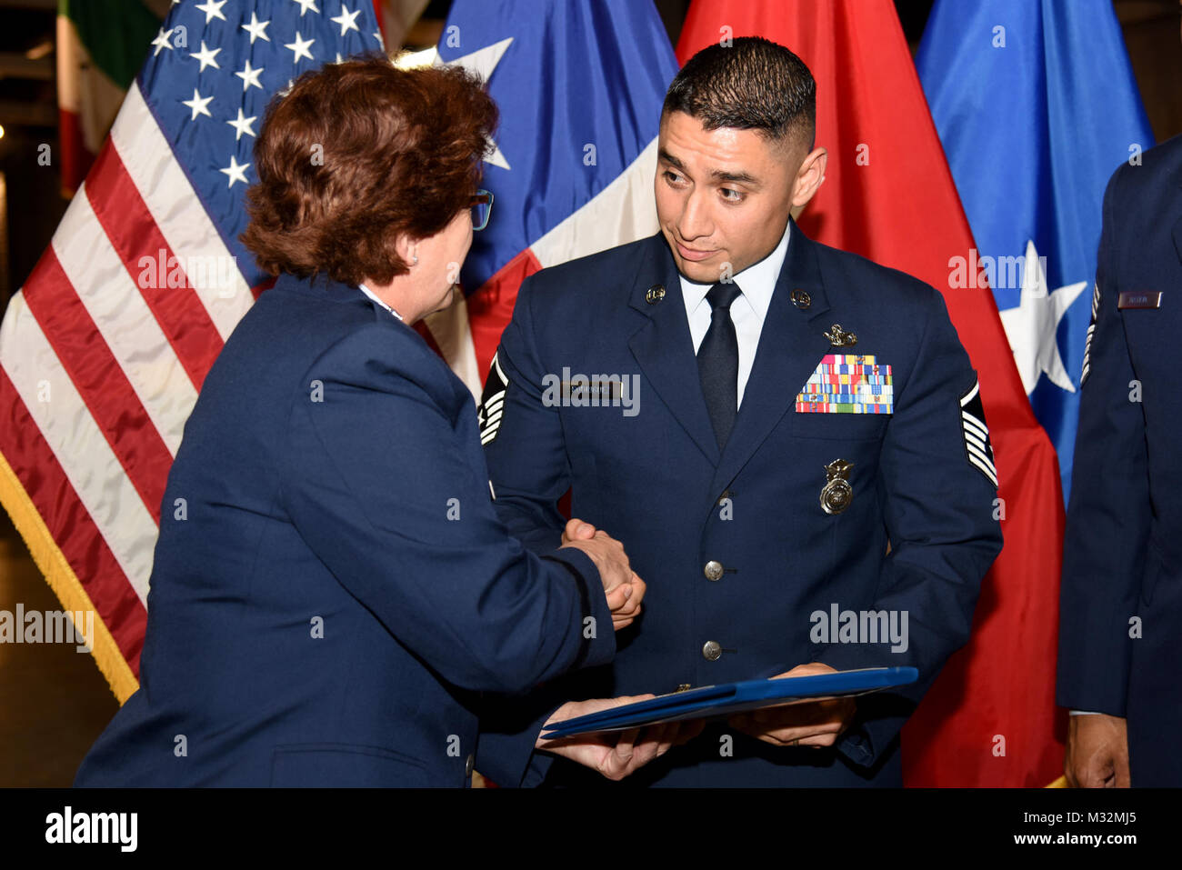 Air Force Master Sgt. Marcos Rodriguez, Texas Air National Guard ...